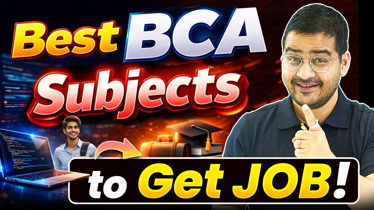 💥Top BCA Subjects to Crack Job Interviews! Boost Your Placement Chances ...
