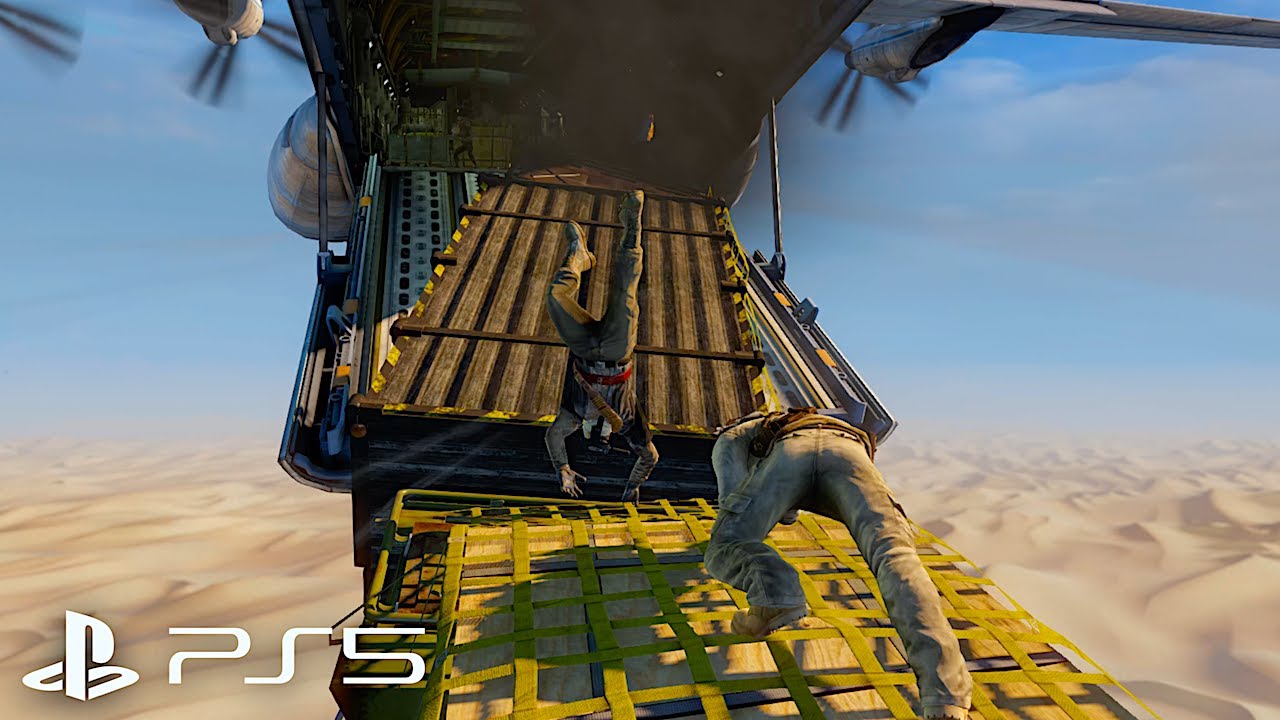 Uncharted's Epic Plane Fight Scene - Uncharted 3 Drake's Deception ...