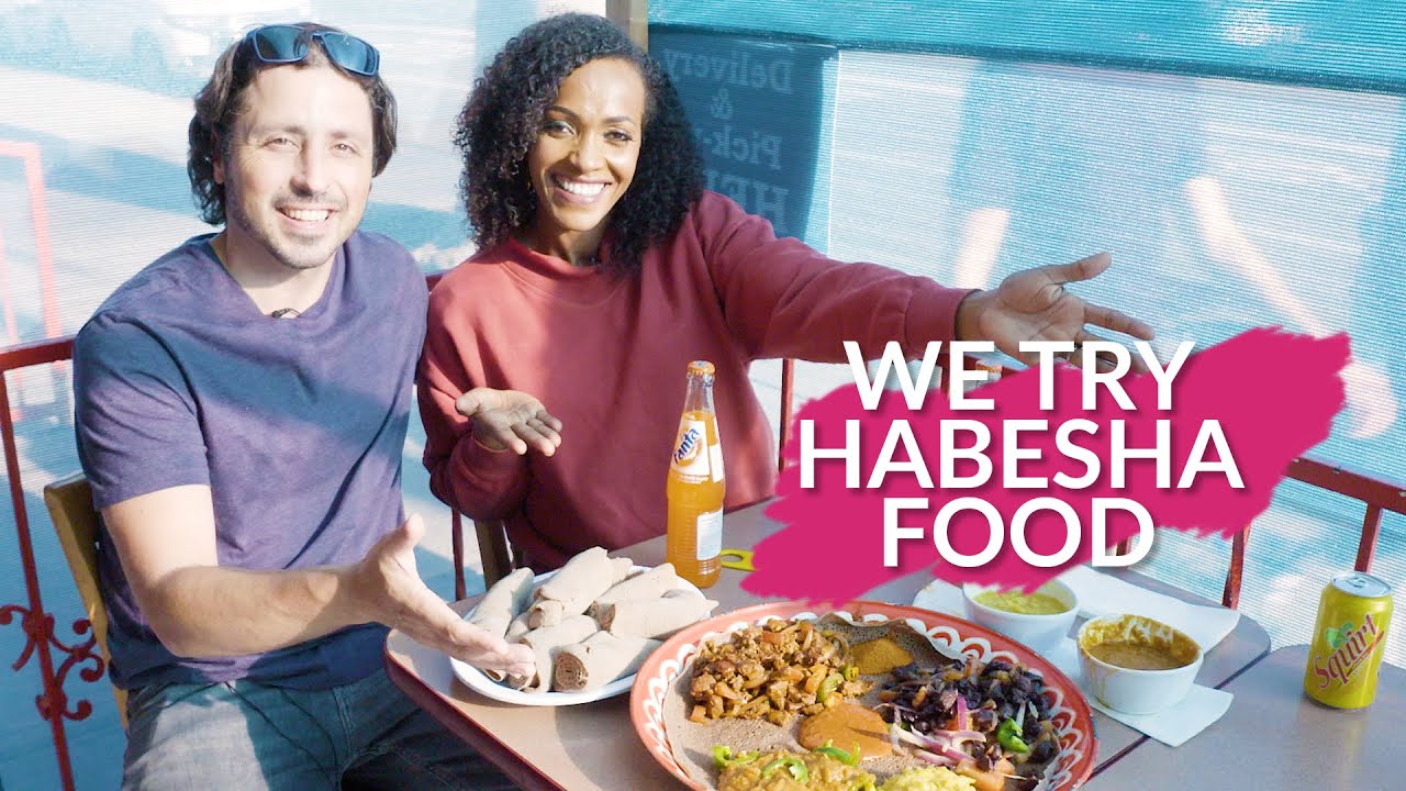 Semret Russom - Tigrinya Tuesday Ep.29 - Trying Habesha Food - YouTube