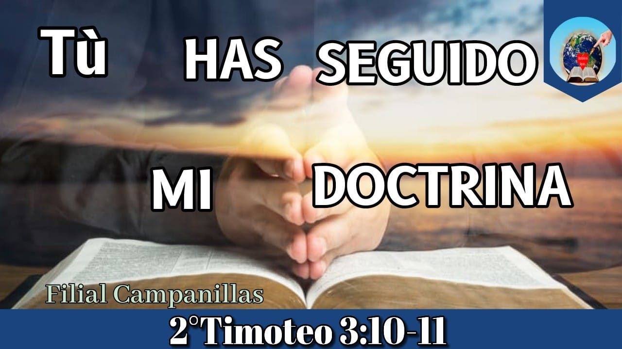 "Tú has seguido mi doctrina" Ptor. Eduardo cabral - YouTube