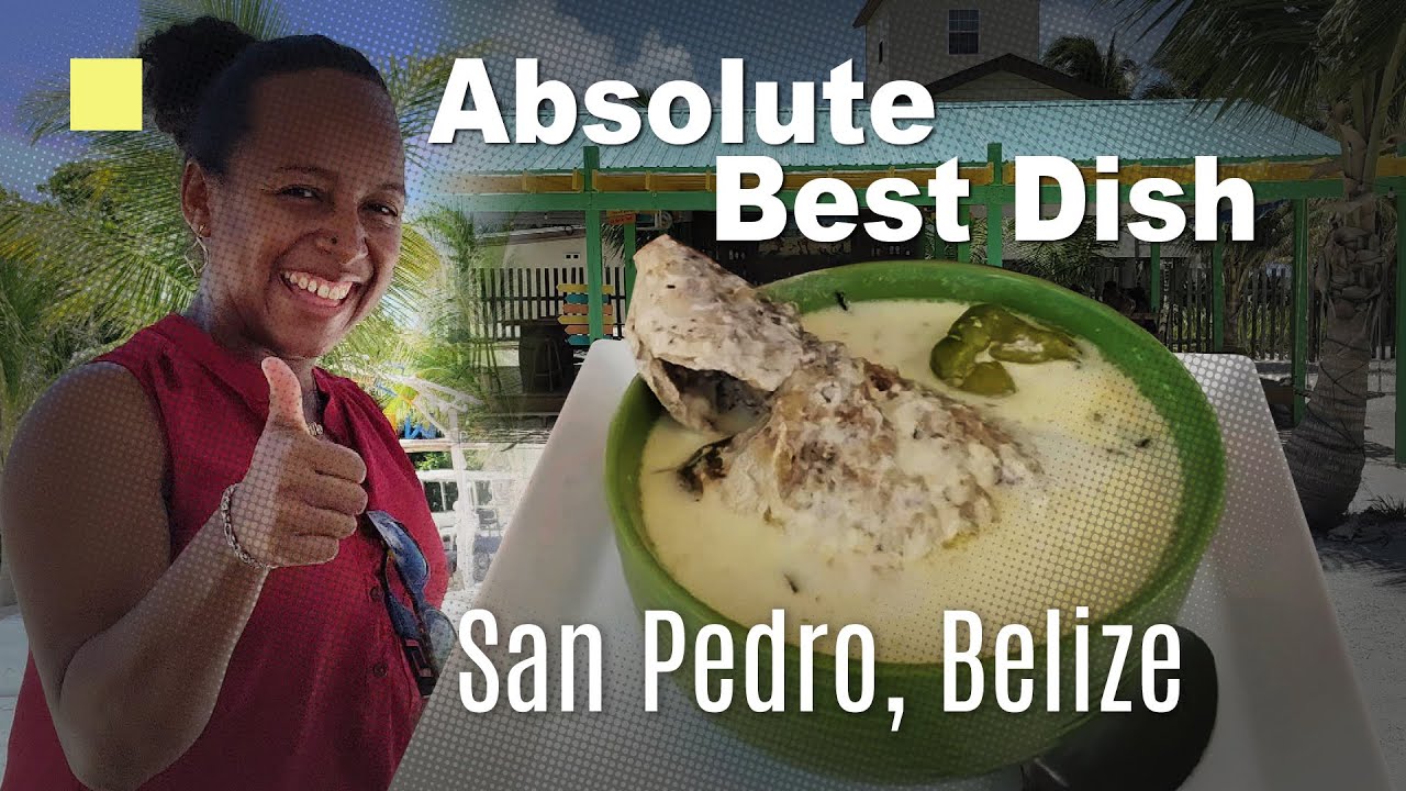 The Best Dish on the Island of Ambergris Caye! - YouTube