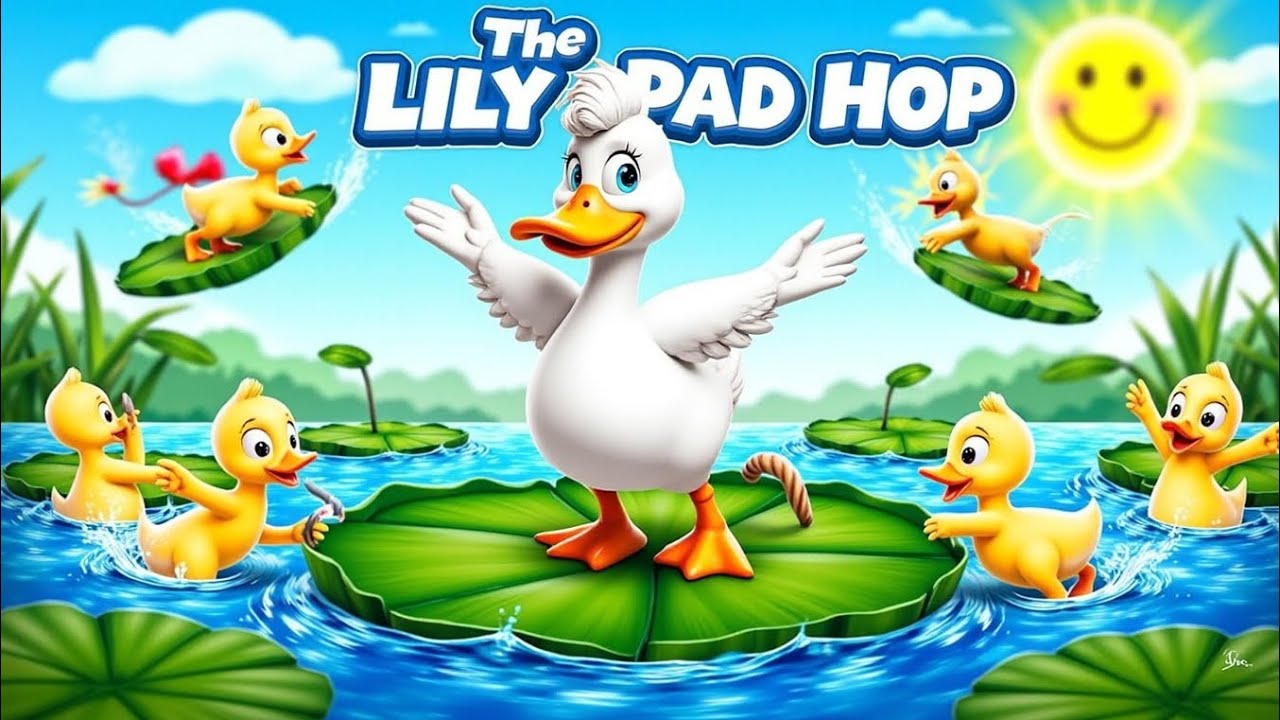 The Lily Pad Hop | Kids Song - YouTube