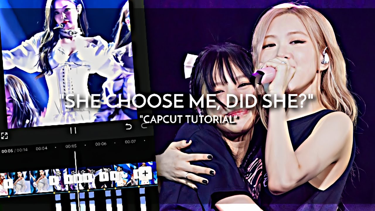 "SHE CHOOSE ME , DID SHE?" CAPCUT TUTORIAL - YouTube