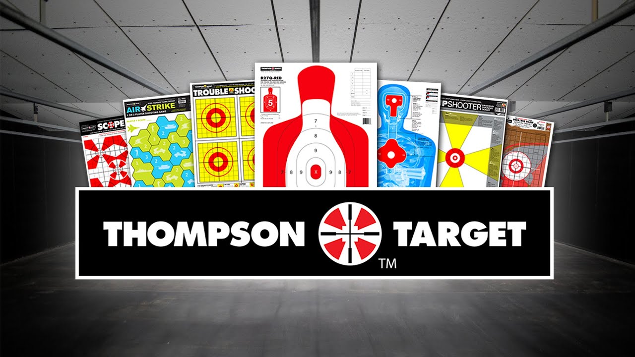 Thompson Target - Ultra Bright Premium Paper, Reactive Splatter ...