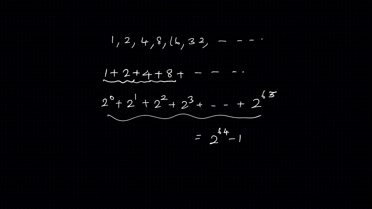 15: Geometric Progressions- The king who knew math - YouTube