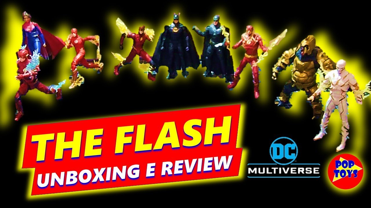 THE FLASH - UNBOXING E REVIEW #theflash #theflashmovie #dc - YouTube