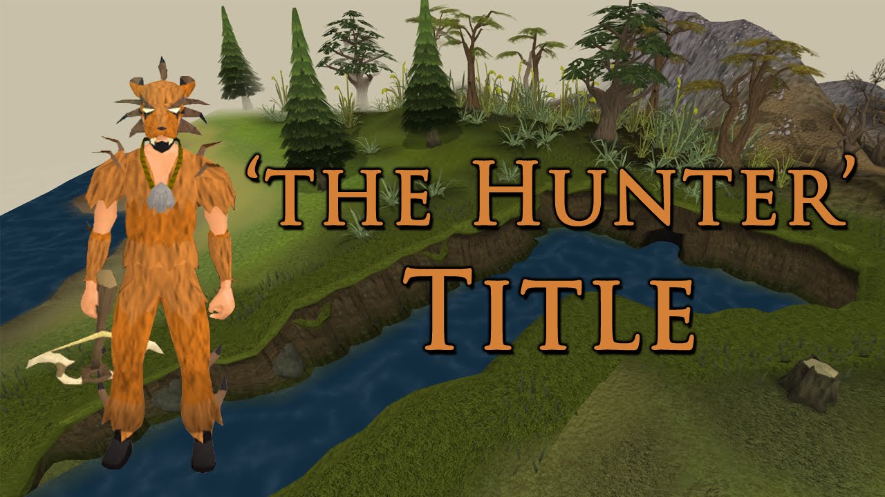 'the Hunter' Hidden Title! - YouTube