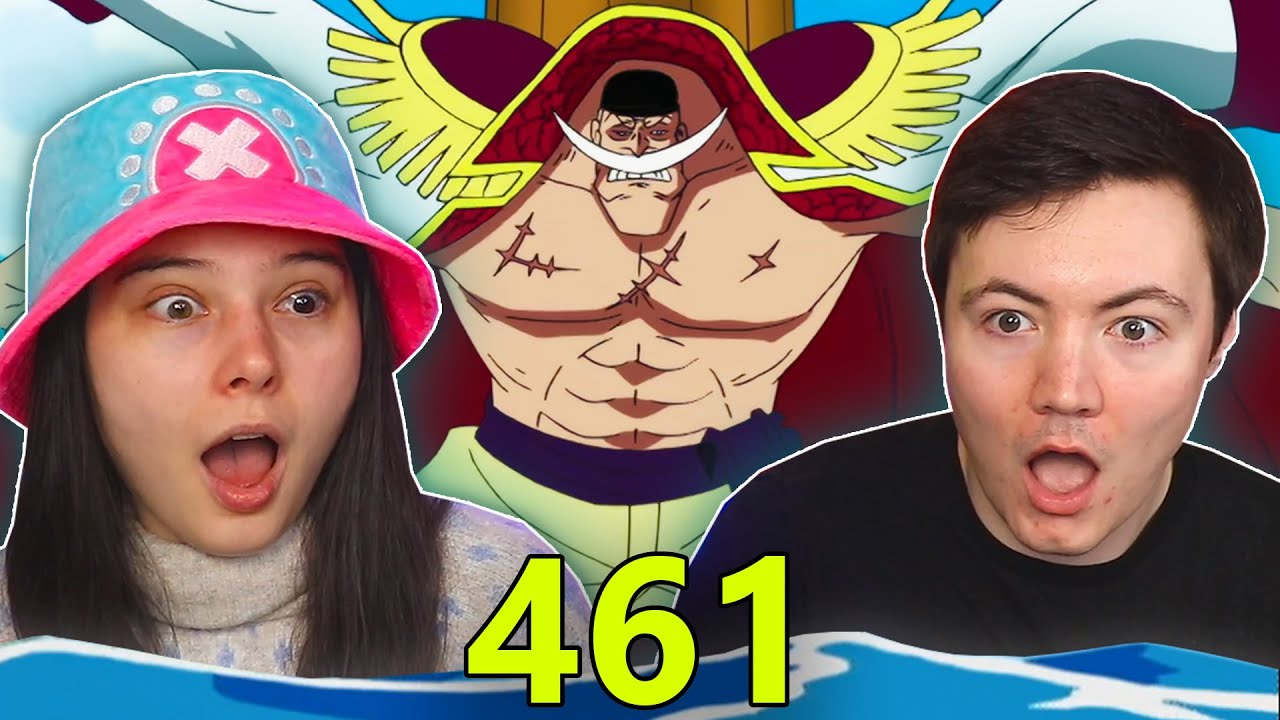 WHITEBEARD ENTERS MARINEFORD! 👒 One Piece Ep 461 REACTION & REVIEW ...