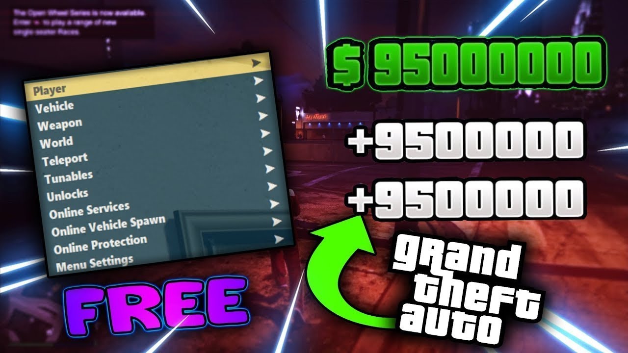 🔥GTA 5 PC Fate BEST FREE Mod Menu - MONEY/LEVEL XP w/ Recovery ...