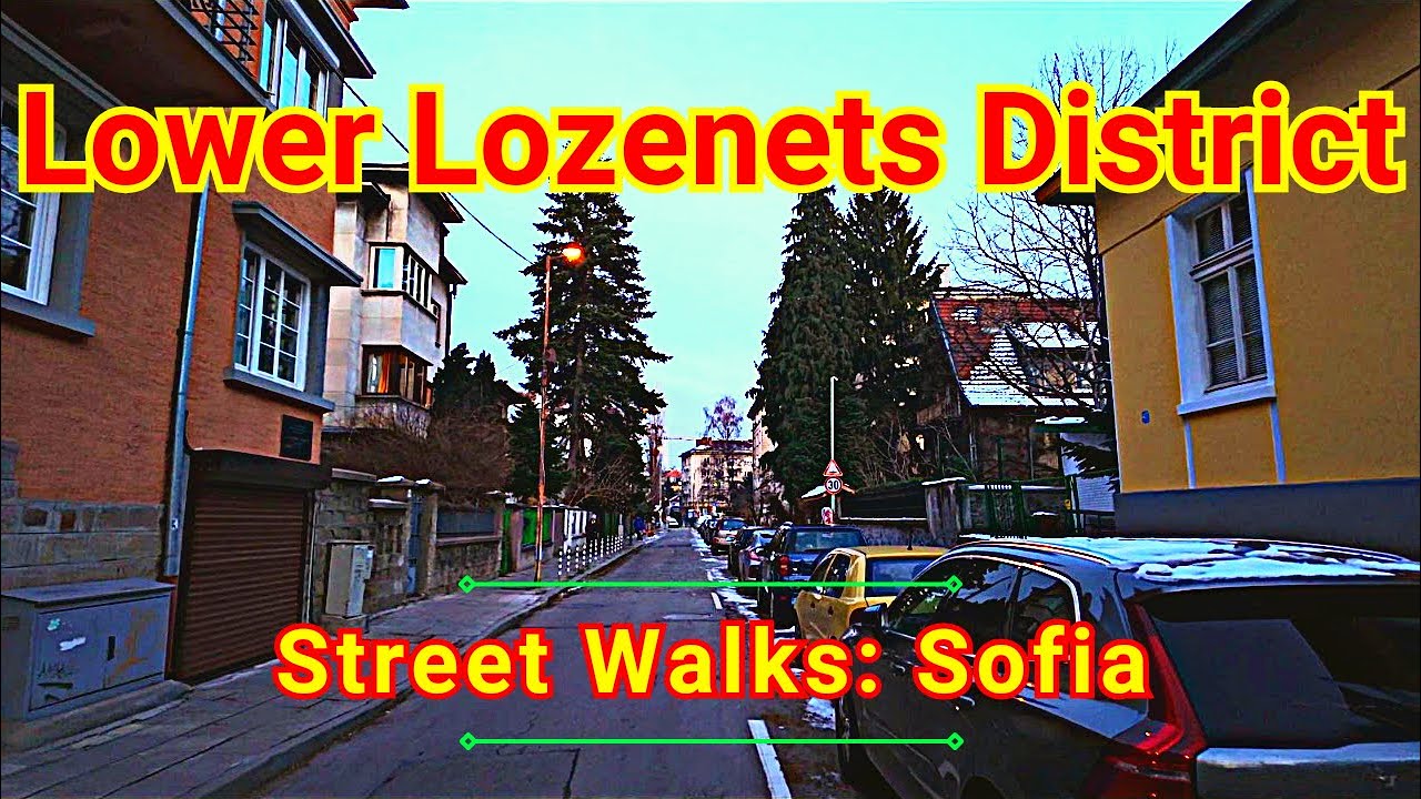 Lower Lozenets District Walk | Sofia in 4K | BG - YouTube
