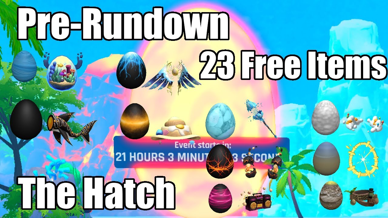The Hatch Pre-Rundown | Free Prizes | Fragments | EGGS - YouTube