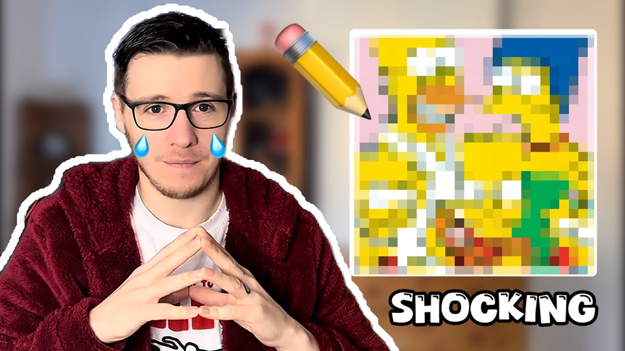 Drawing THE SIMPSONS From MEMORY 🤯 How Embarrassing - Art Fail #drawing ...