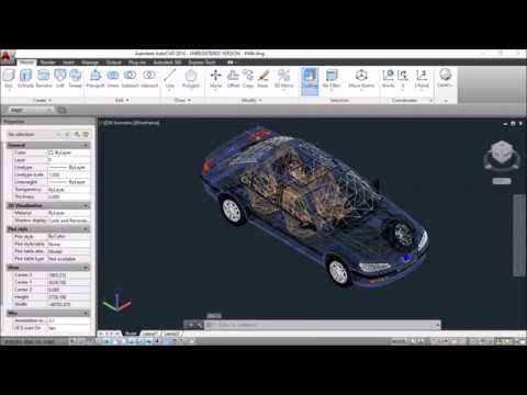 AutoCAD 3D: Render Exterior - YouTube