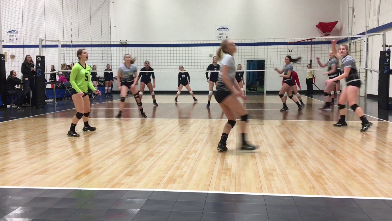 Hailey Derrisaw #8 DS OH Loveland VBC 17 Black Power 2 2017 - YouTube