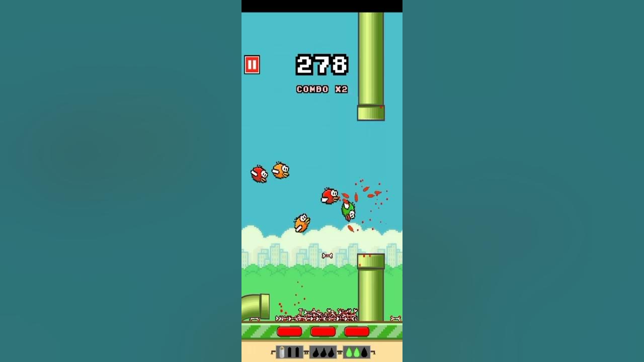 This Flappy Bird is different ( Flappy crush) gameply - YouTube