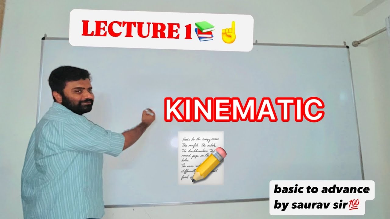 Class 11 kinematics lecture-1(basic introduction of velocity ...