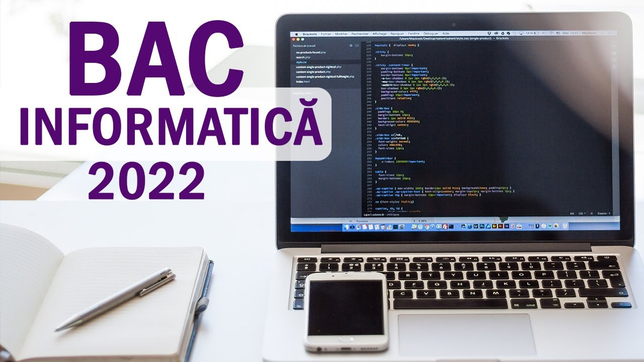 BACalaureat Informatica 2022 (sesiunea speciala mai) - YouTube