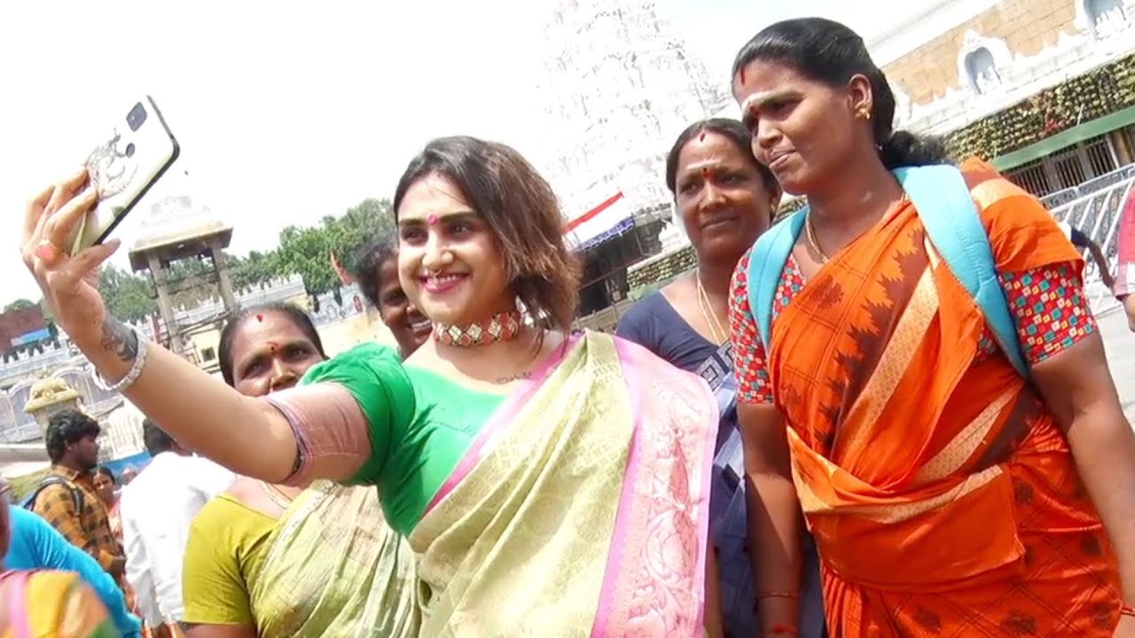 Actress Vanitha Vijay Kumar Visits Tirumala Temple | MS Talkies - YouTube