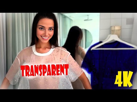 4K Transparent | Try-On Haul | Bikinis & Sheer Dresses | Mesh Lingerie | Fashion trends 2026