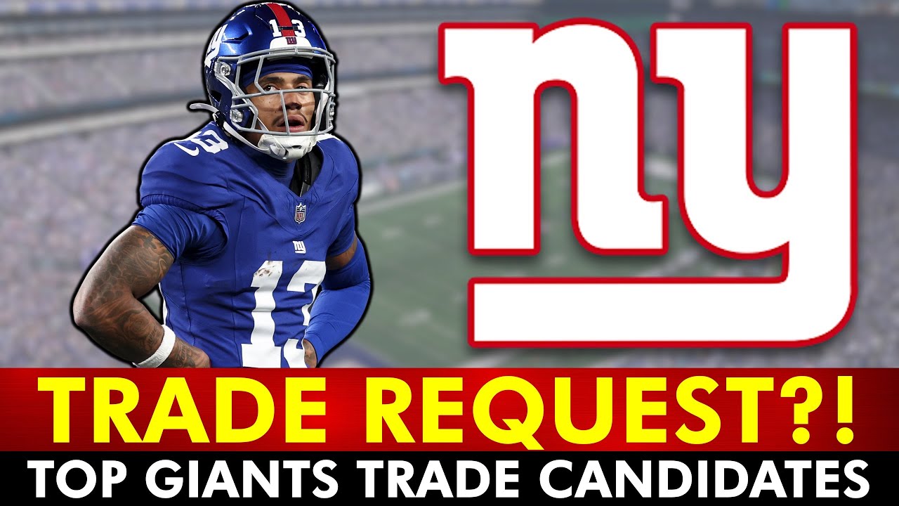 🚨Jalin Hyatt Requests Trade? + Giants Trade Candidates | NY Giants ...