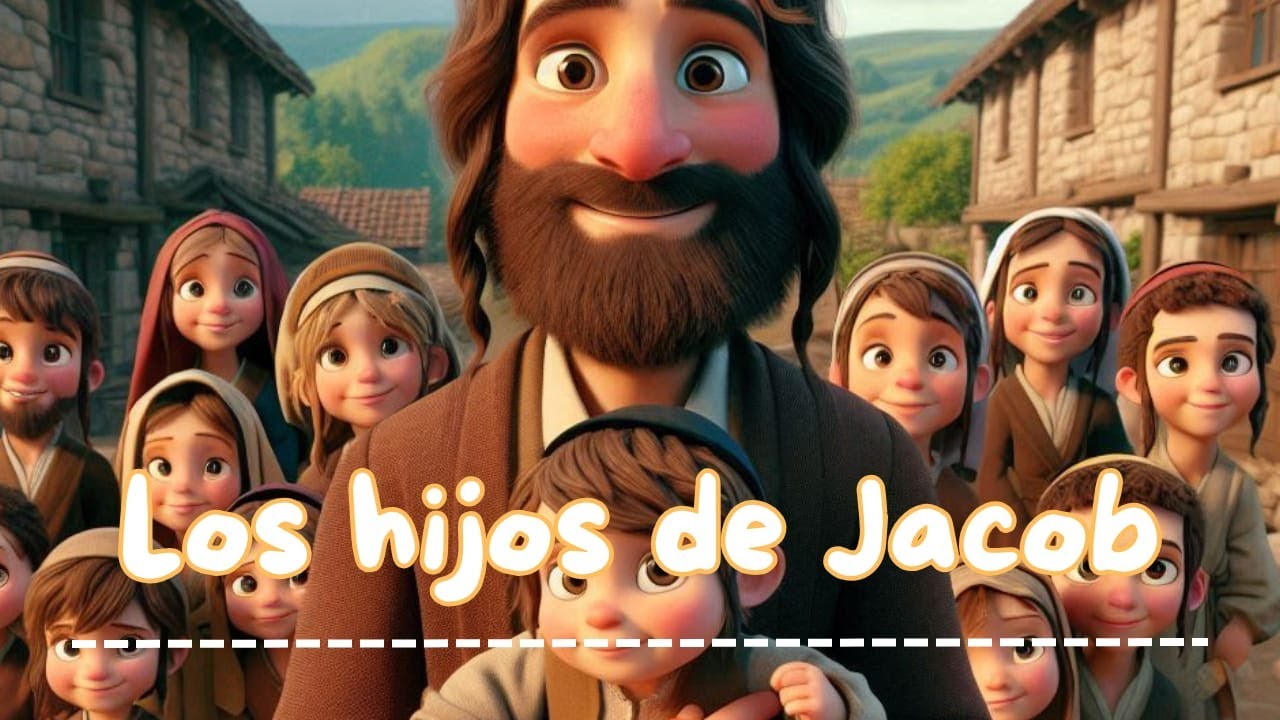 ¡La Gran familia de Jacob! Conoce a los 12 hijos │ La 12 tribus de ...