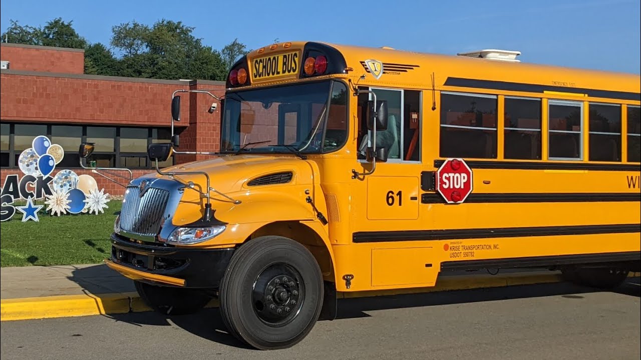2023 ic ce school bus ride HS/MS PM#schoolbus #bus #busdriver - YouTube
