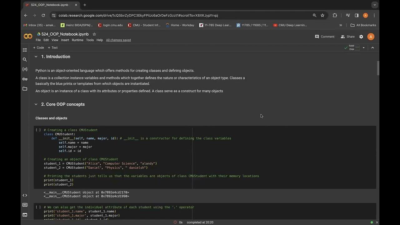 S24 Recitation 0B: OOP Fundamentals Part 1 - YouTube