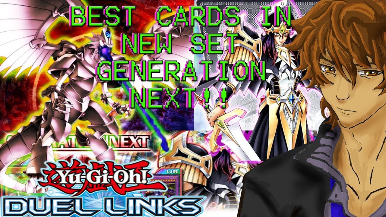 BEST CARDS IN NEW SET GENERATION NEXT!! | YuGiOh Duel Links - YouTube