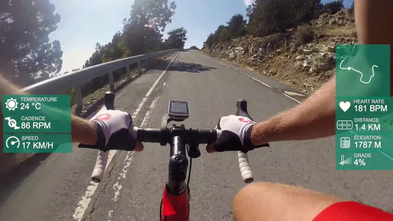 Cycling in Cyprus Mount Olympus full bike climb with GPS data ...