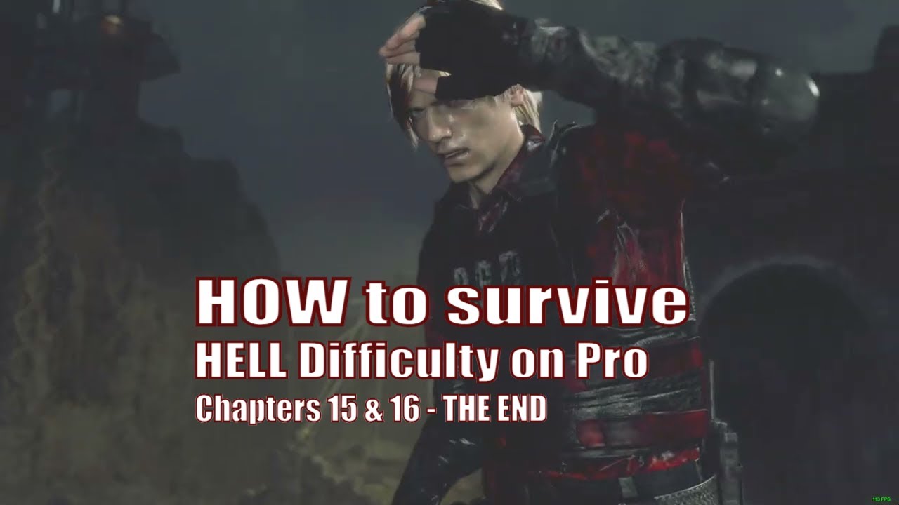 Surviving Hell Difficulty: Resident Evil 4 Remake - Chapters 15 & 16 Endgame - YouTube
