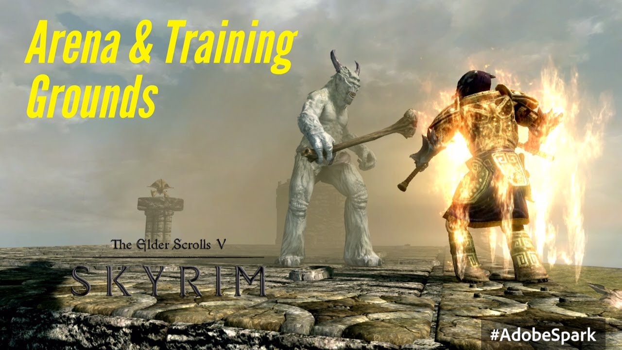 Skyrim PS4 Mods: Training Grounds - YouTube