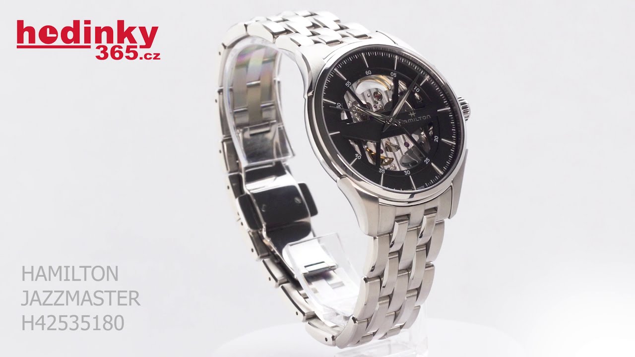 Hamilton Jazzmaster Skeleton Automatic H42535180 - YouTube