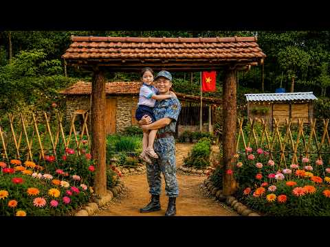 Veteran Ha Duc repairs his home gate after medical treatment — Reason for recent absence revealed