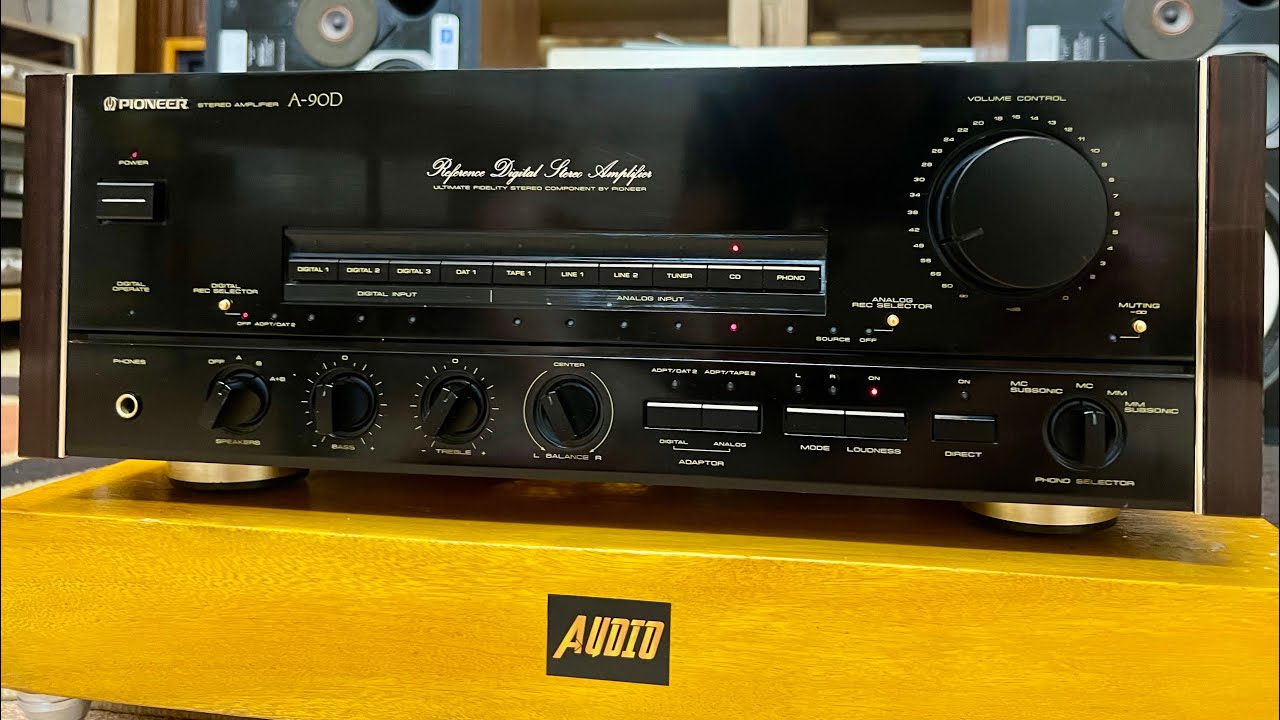 Amply cao cấp hết số Pioneer A-90D (12sò-365w) kiêm giải mã(DAC) ☎️-037 ...