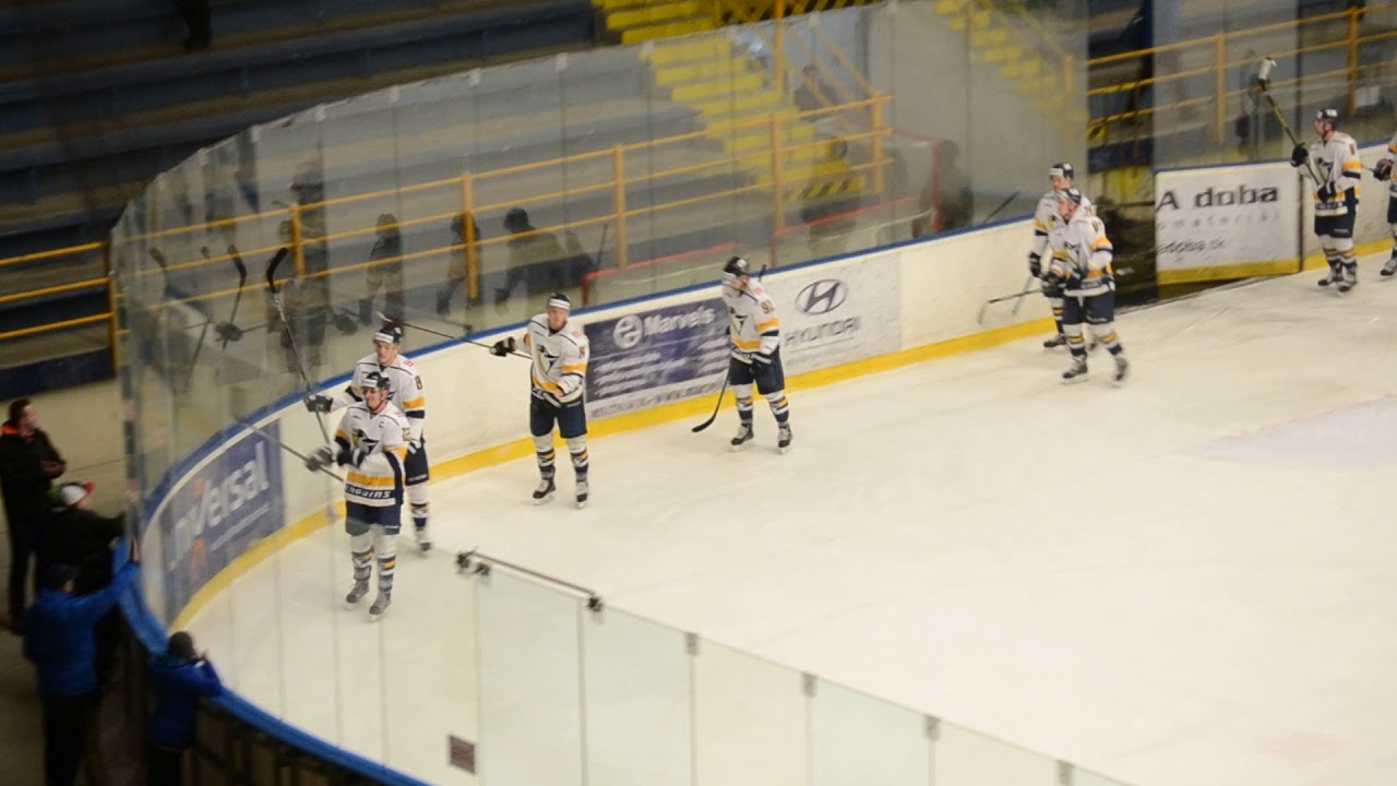 HC Presov Penguins - HC Topolcany 2:1 p.p. - YouTube