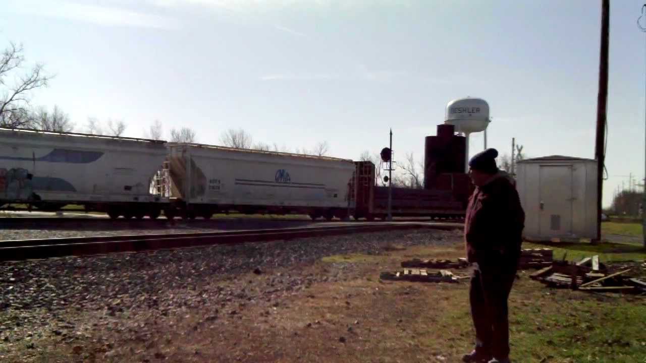 CSX Q342 Heading Eastbound off Cincinnati Line @ Deshler Ohio (bonus jerk footage!!) 11_18_11 ...