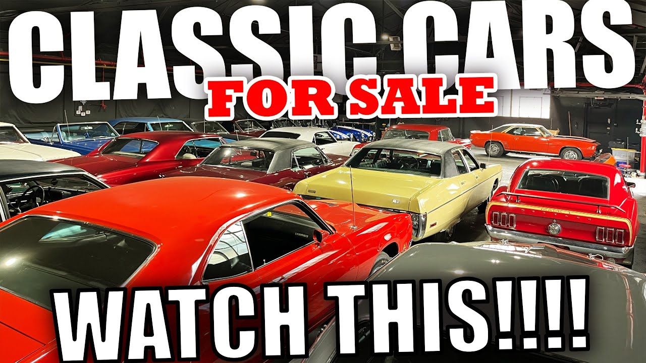 CLASSIC CARS FOR SALE LOT WALK October 2024 UPDATE at Bob Evans ...