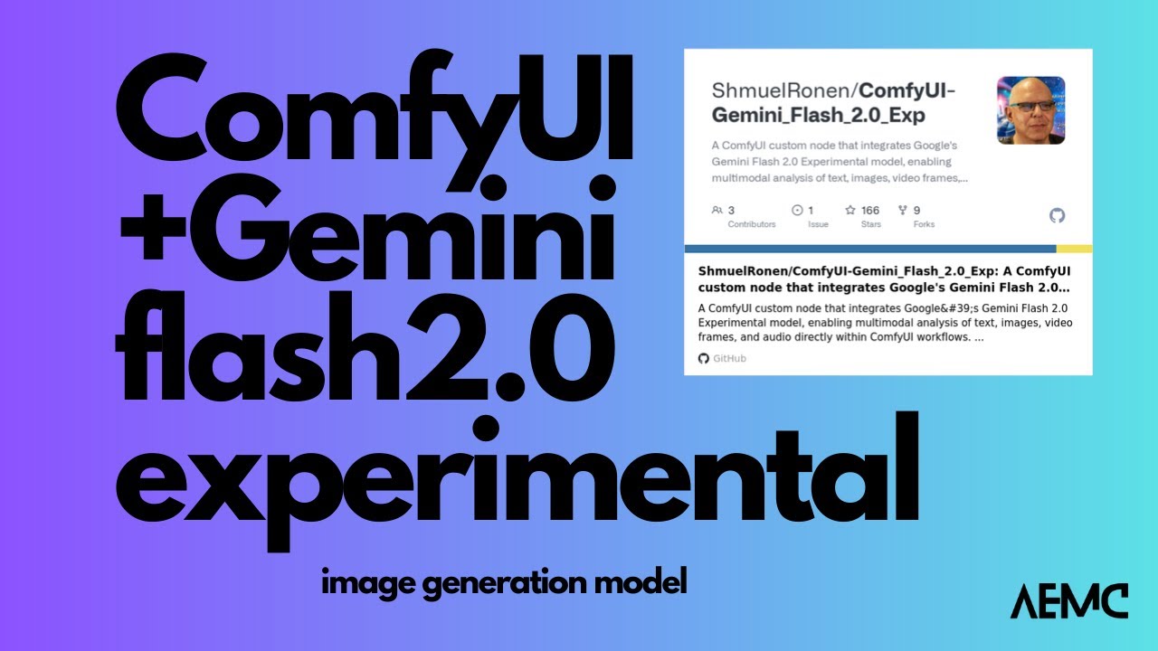 ComfyUI + Gemini Flash 2.0 experimental image to image - YouTube