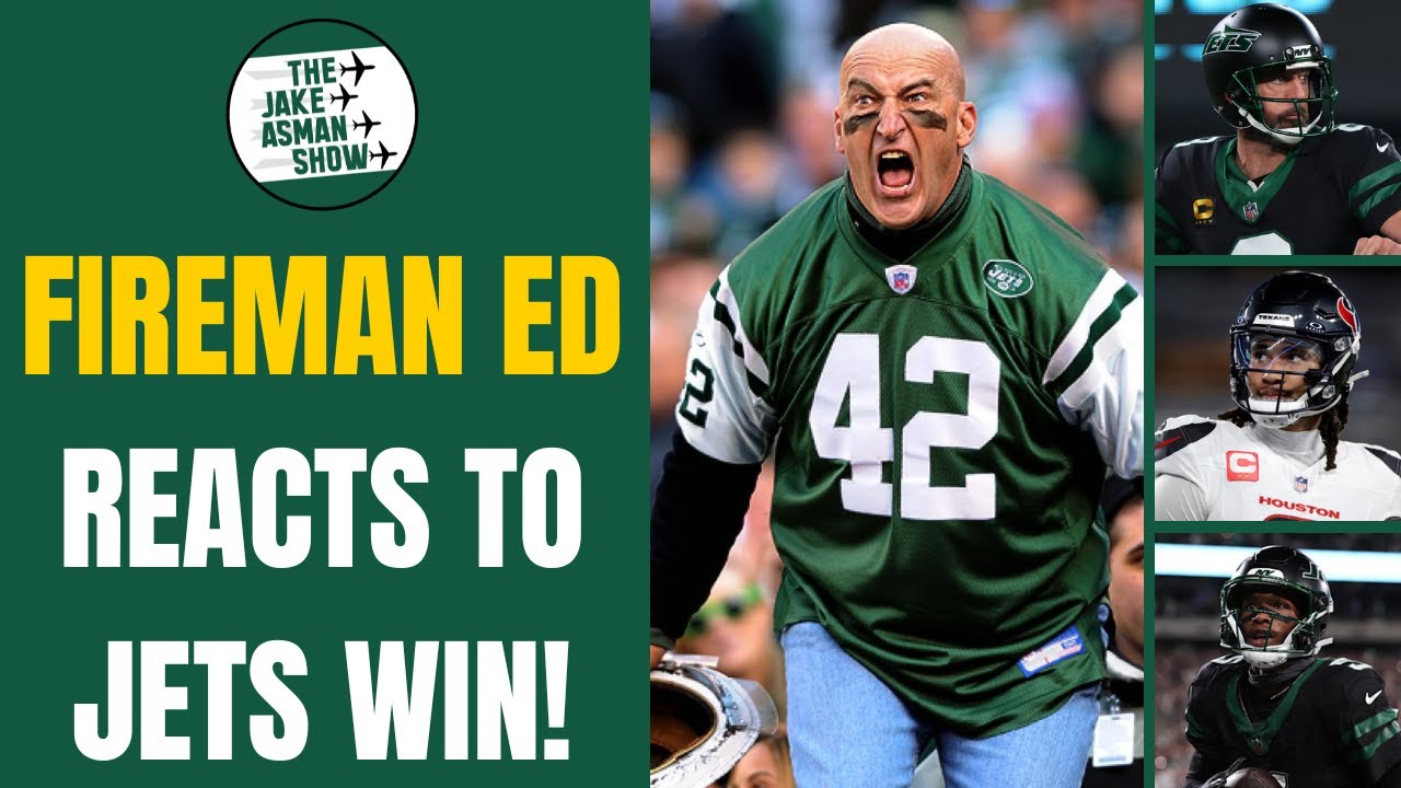 Fireman Ed Breaks Down biggest takeaways from NY Jets win over Houston ...