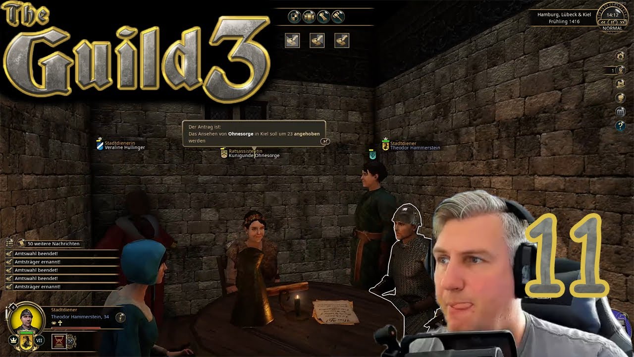 #11 Das erste Amt und die Sitzung 🤵 | Die Gilde 3 |Staffel 1 German ...