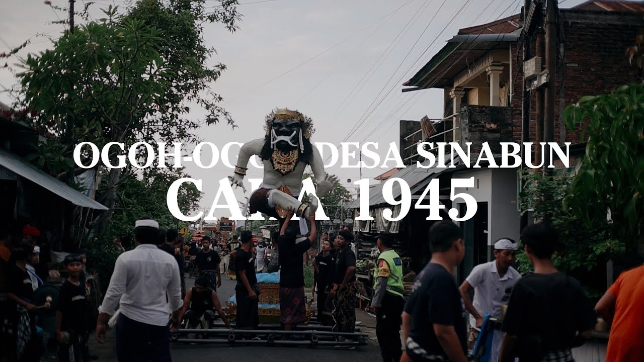 Ogoh Ogoh Desa Sinabun - Caka 1945 - YouTube