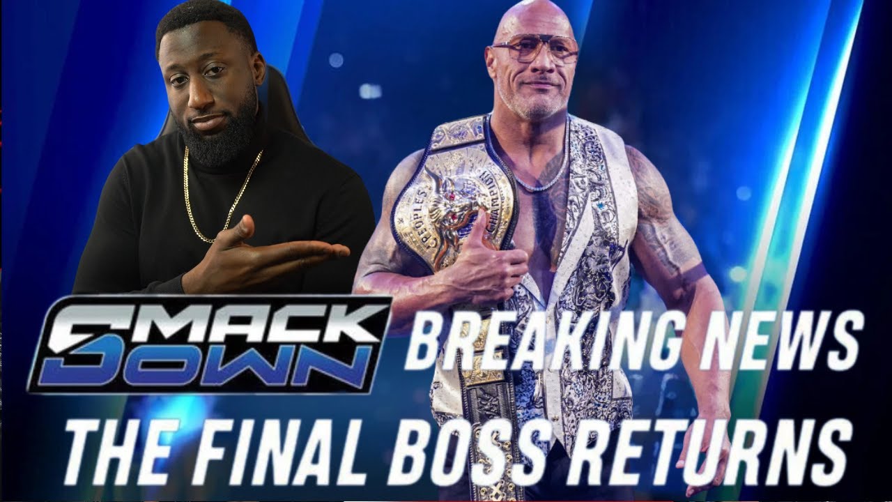 The FINAL BOSS RETURNS | The Rock Back On WWE Friday Night Smackdown ...