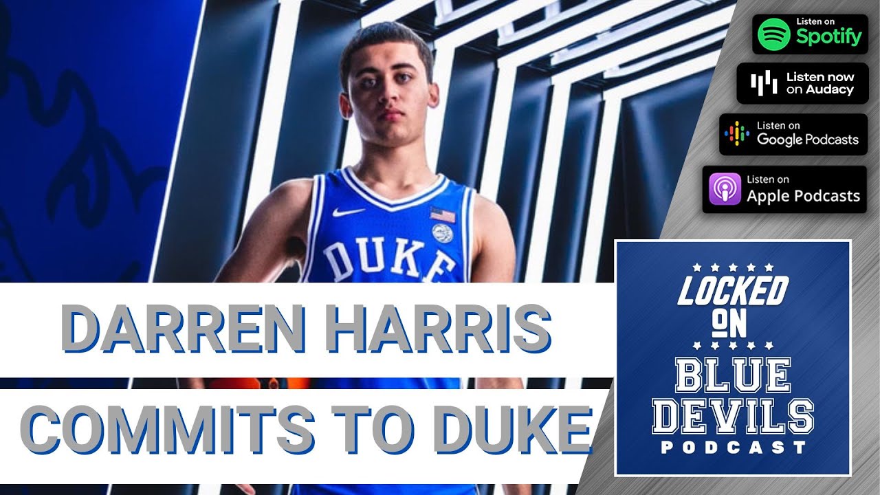 Darren Harris Commits to Duke Men's Basketball | Duke Blue Devils ...