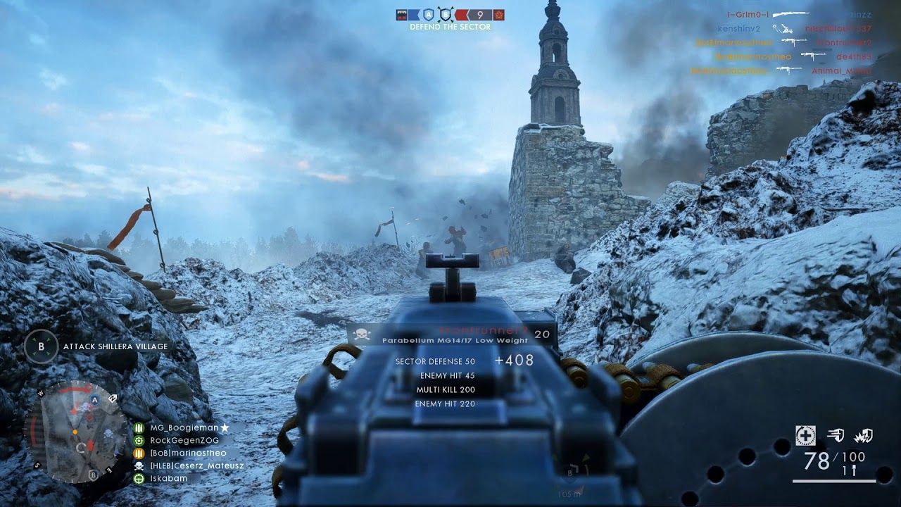 Battlefield 1 | Parabellum MG14/17 Backrage - YouTube