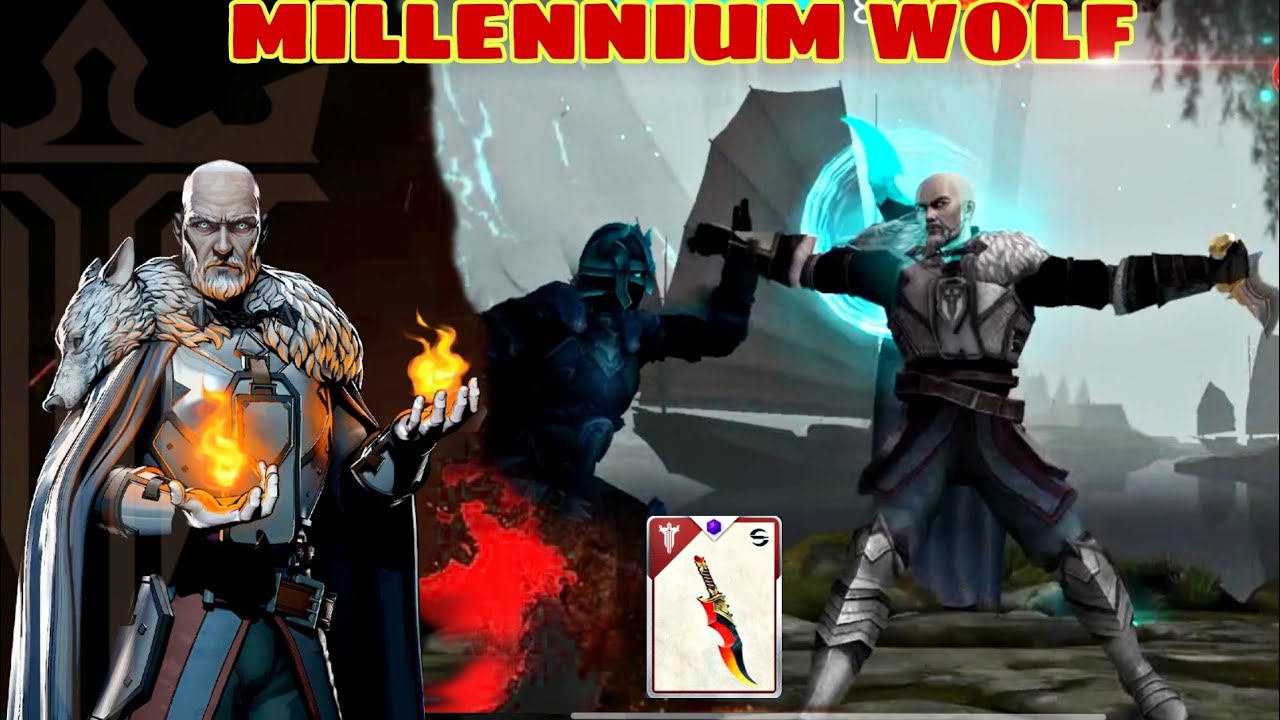 Shadow Fight 3: Defeating millennium Wolf Boss in The Marcus plane Part ...