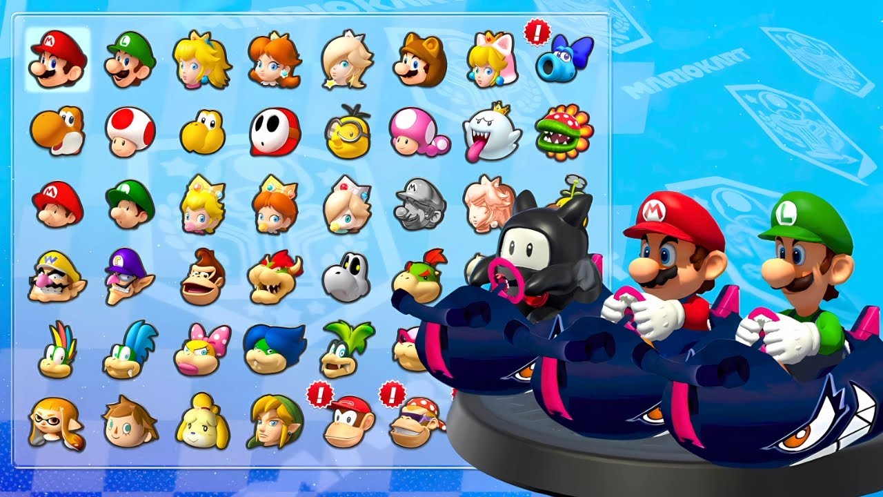 🌪️ Who is the Fastest? Mario, Luigi & Ninji Go All Out in Mario Kart 8 ...