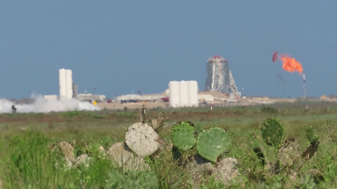StarHopper Preburner Test - March 25, 2019 - YouTube