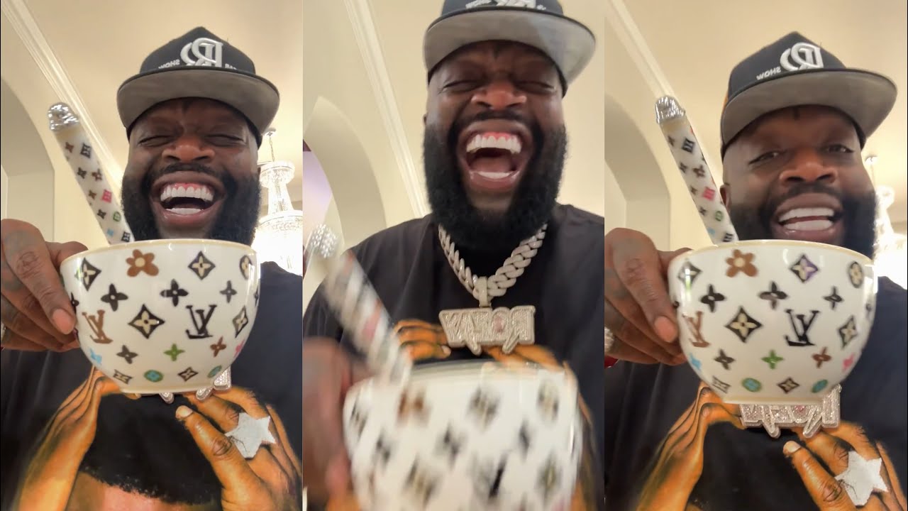 RICK ROSS LAUGHING AT THE GAME 👂👀😱😂 - YouTube