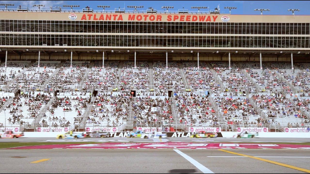 NASCAR's Historic Atlanta Race Weekend Highlights - YouTube