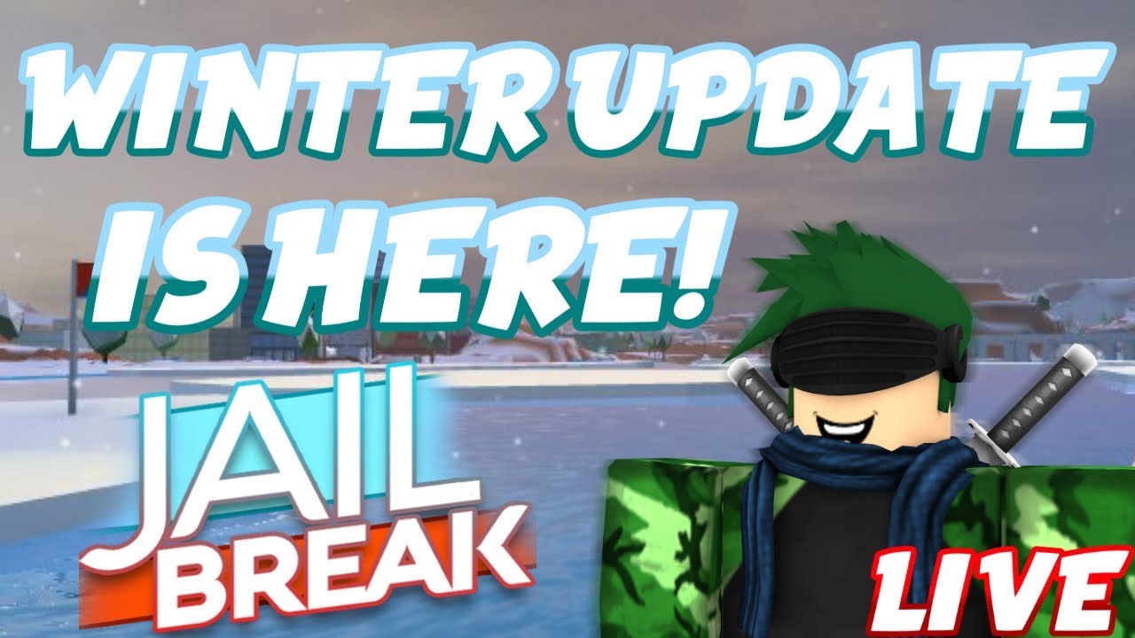 WINTER UPDATE | TESTING JAILBREAK | ROBLOX STREAM - YouTube
